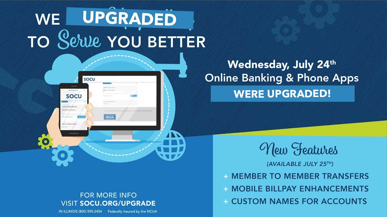 SOCU - Online Banking Upgrade Maintenance
